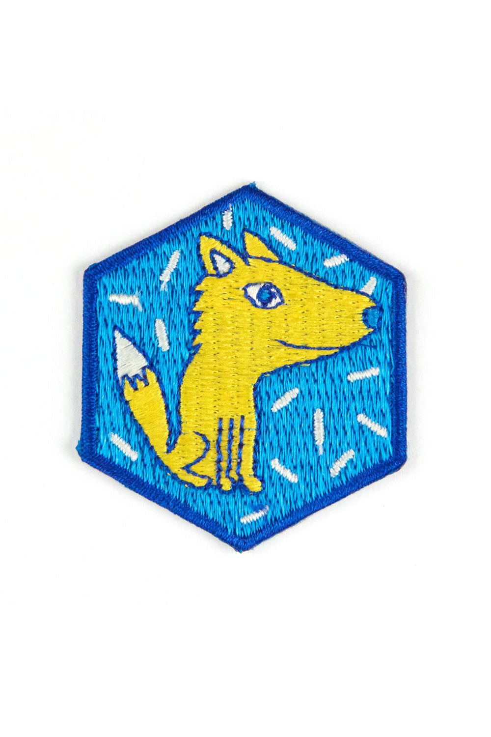 Fox Hexagon: Mokuyobi x Mowgli Iron On Patch – Mowgli Surf