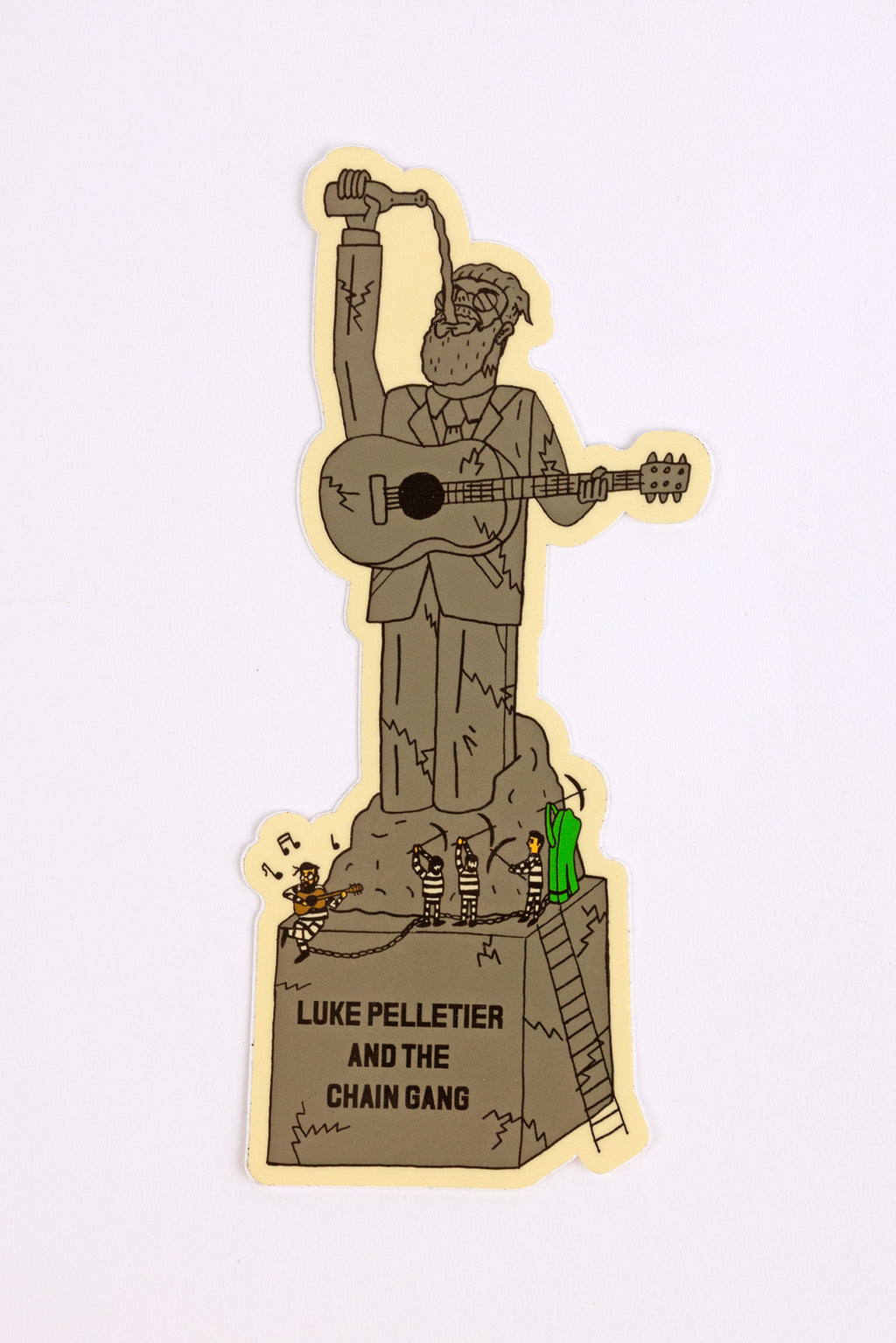Luke Pelletier- Chain Gang Sticker – Mowgli Surf